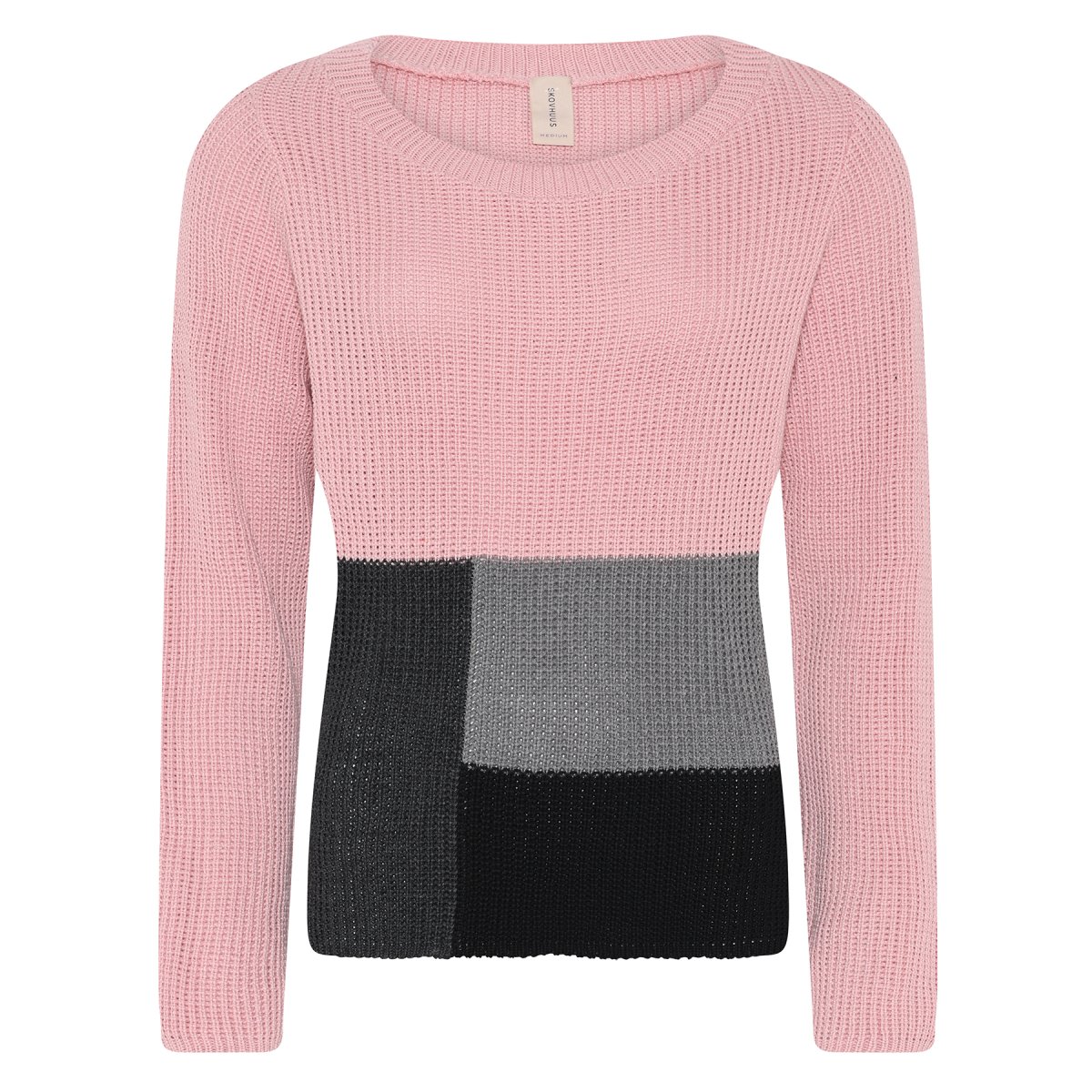 3207 Block colour box shape ju - Strik - Bonde Boutique